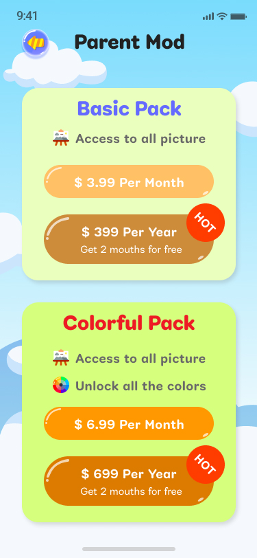 Kids Draws - React Native App by thirteendev | CodeCanyon